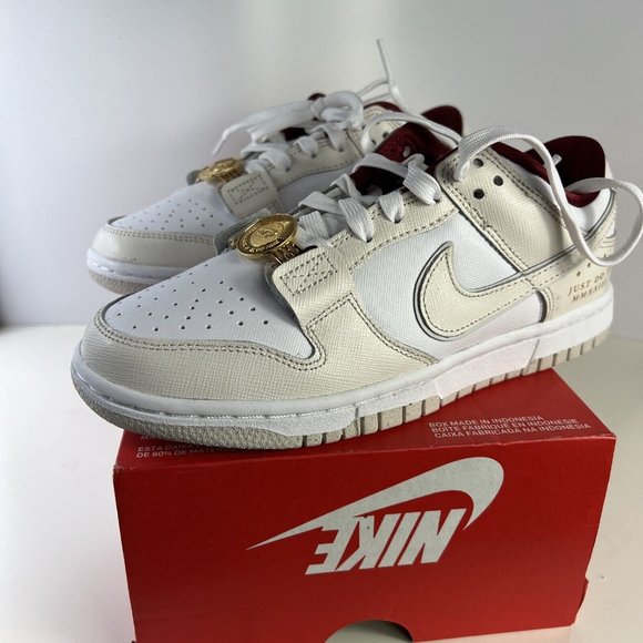 Nike | Shoes | Nike Dunk Low Se Sisterhood White Photon Dust Team Red ...